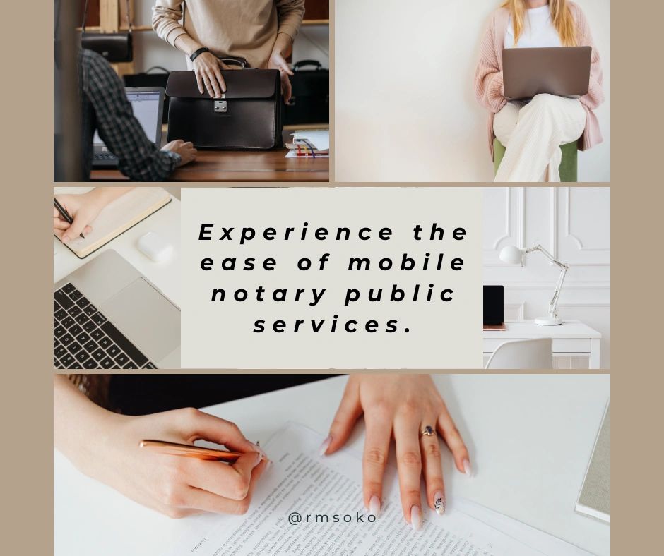 Notarized Document Services | Nomad Notaries LLC